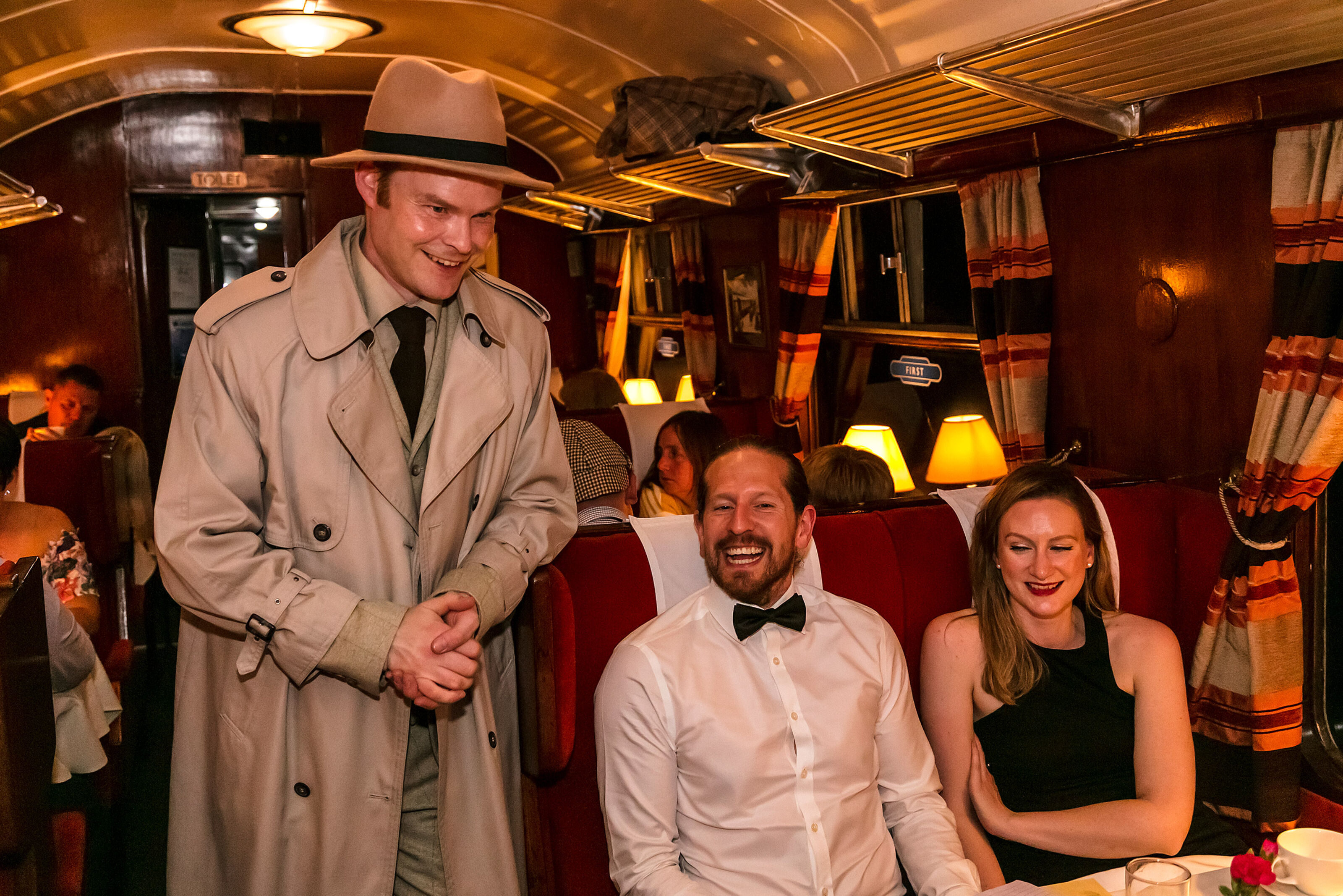 Murder Mystery Steam Train Dining Evening
